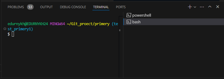 Инструкция «Интерфейс VS Code для работы с Git»